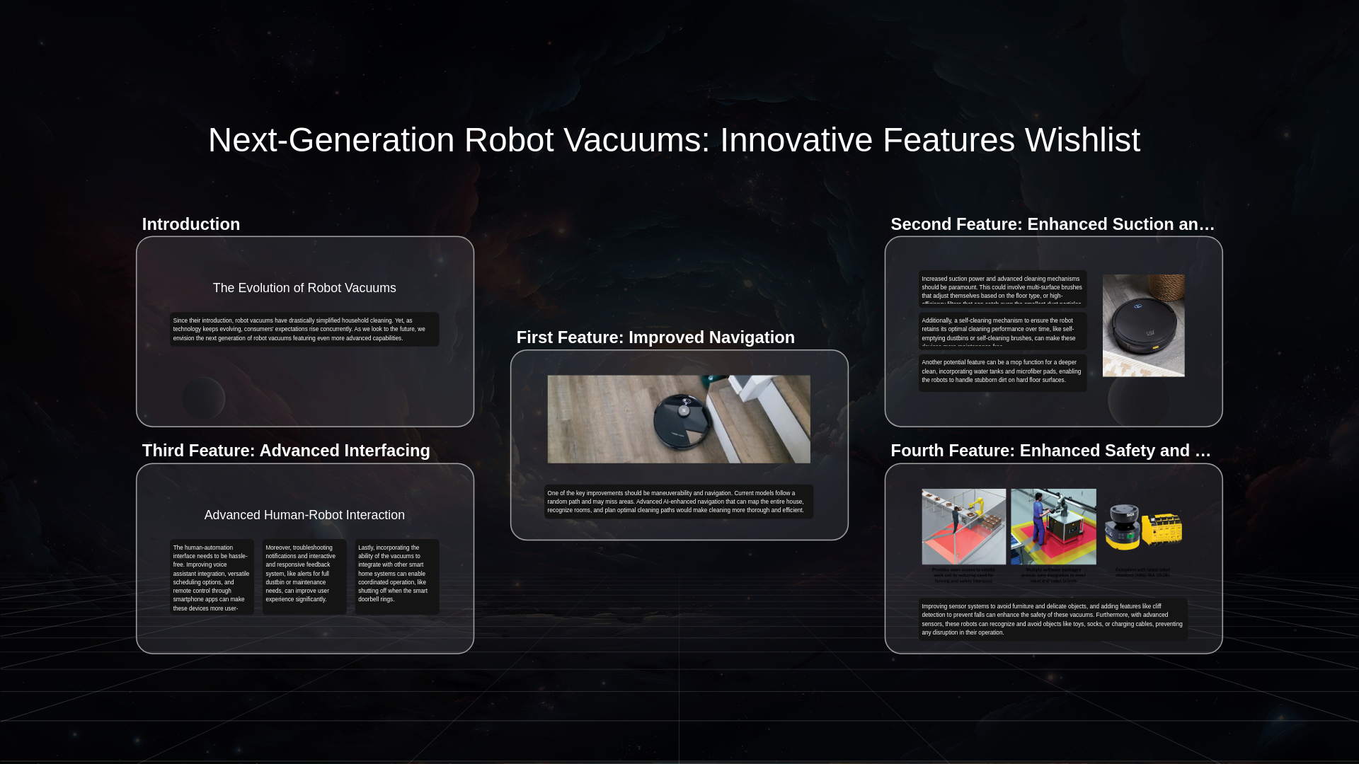 Next-Generation Robot Vacuums: Innovative Features Wishlist