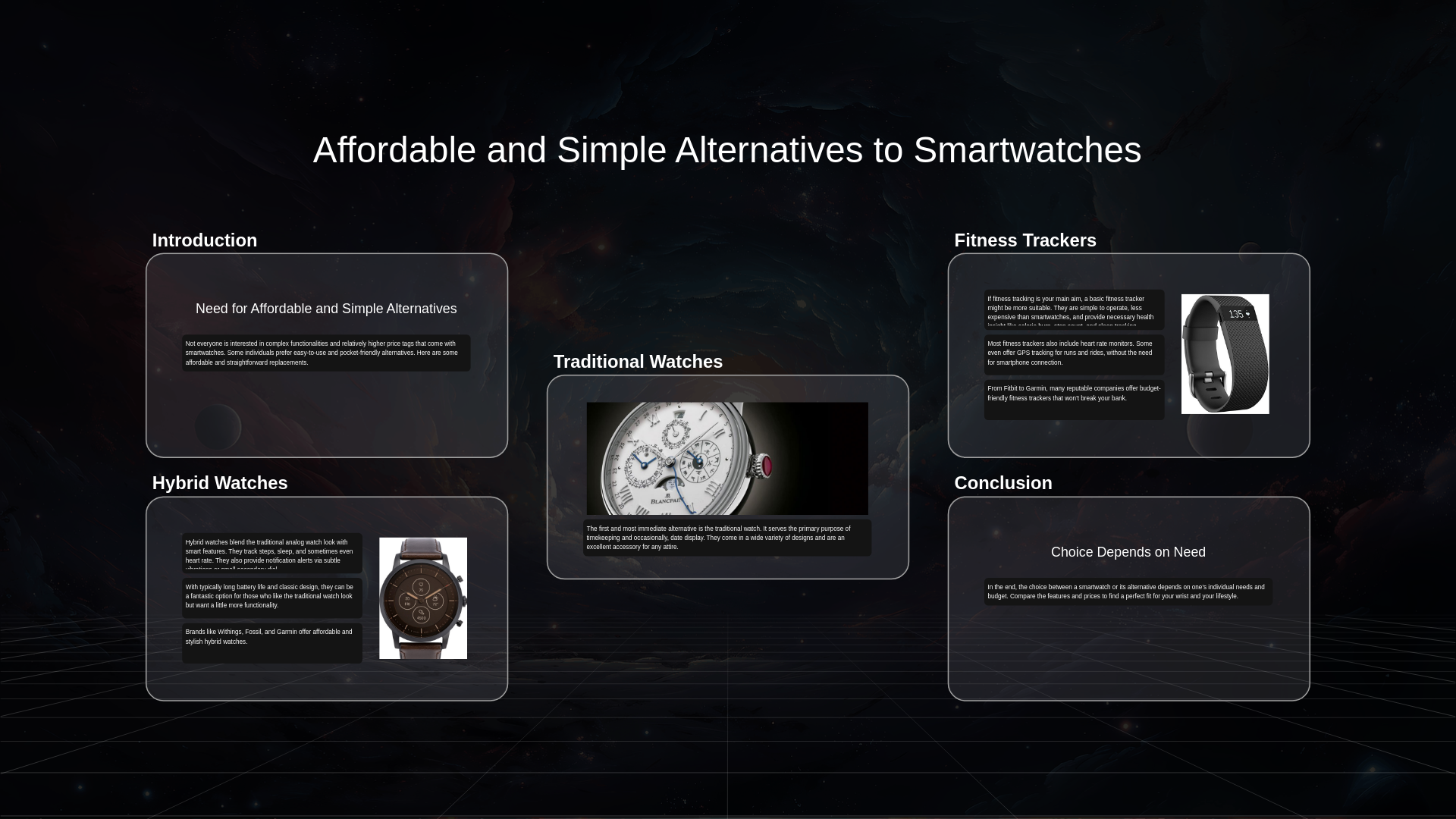 Affordable and Simple Alternatives to Smartwatches